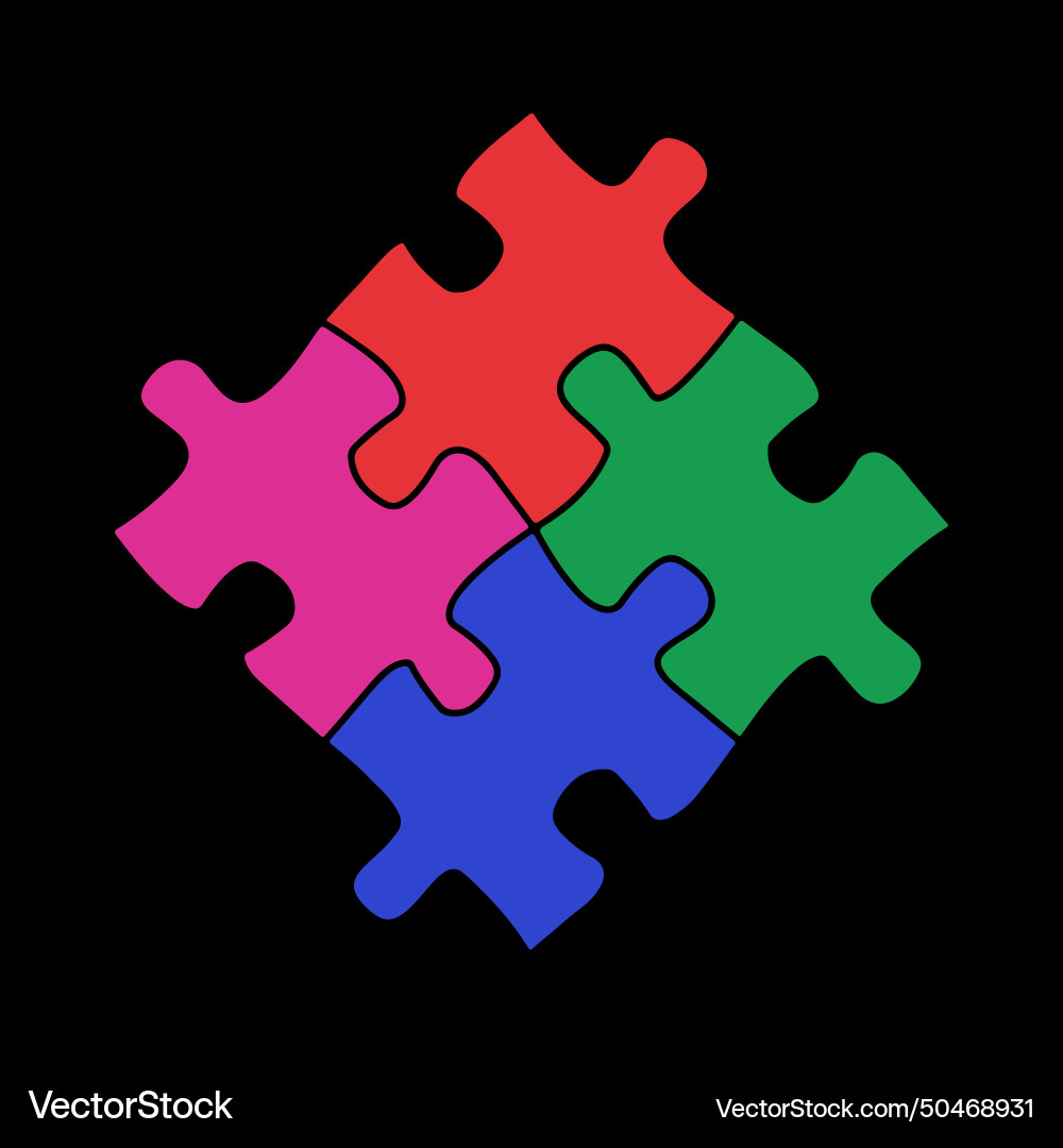 Autism awareness distressed t maasssquad Vector Image