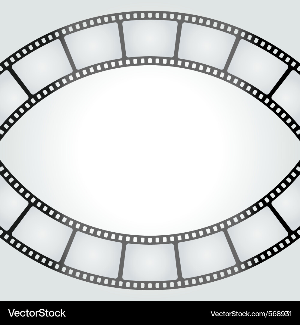 Film tape frame Royalty Free Vector Image - VectorStock