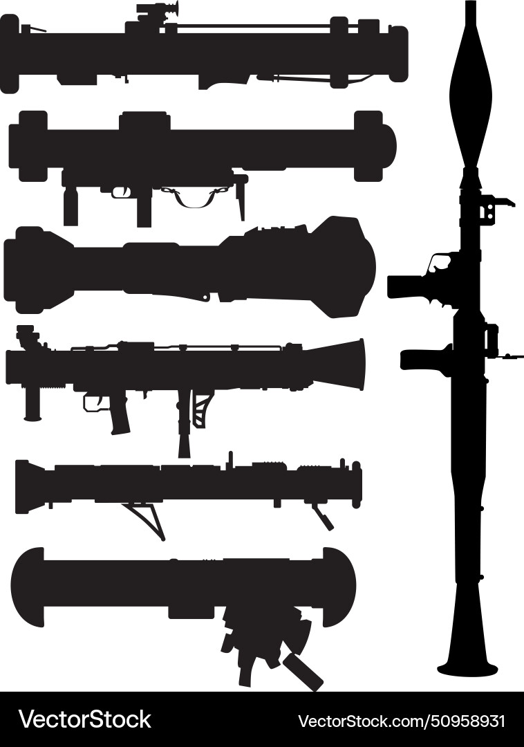 Renade launchers Royalty Free Vector Image - VectorStock
