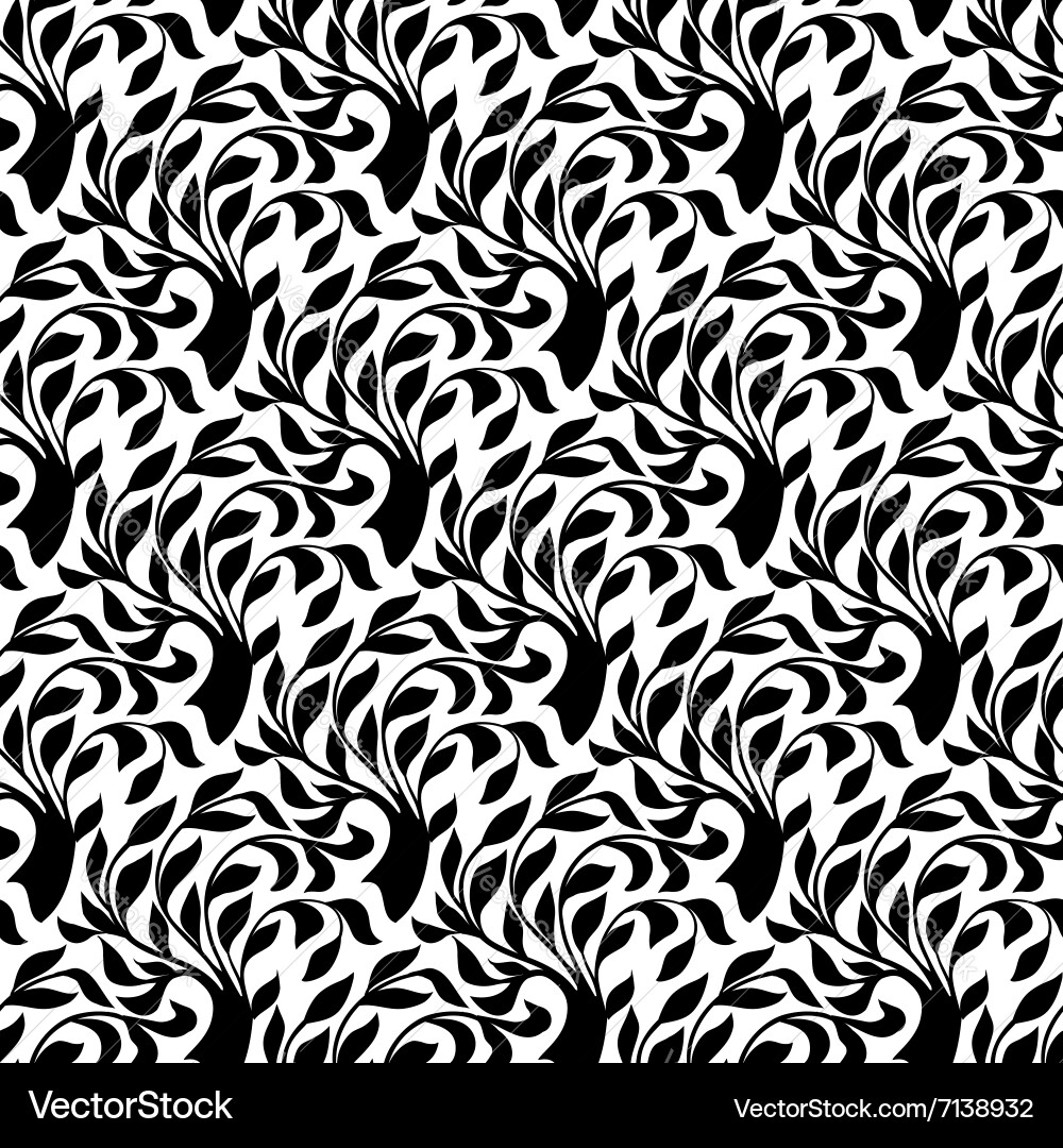 Pattern with trees Royalty Free Vector Image - VectorStock