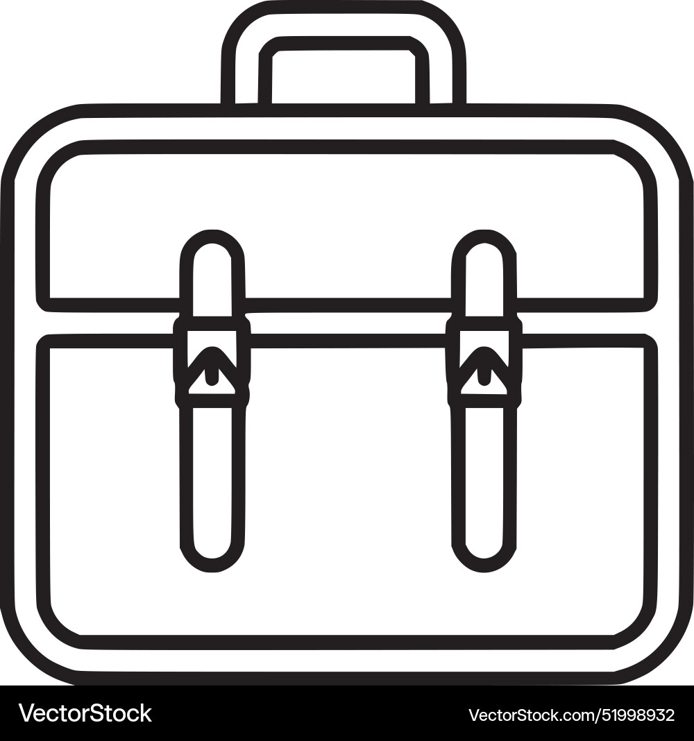 Suitcase Royalty Free Vector Image - VectorStock