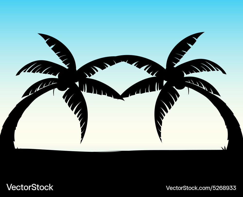 Silhouette Royalty Free Vector Image - VectorStock