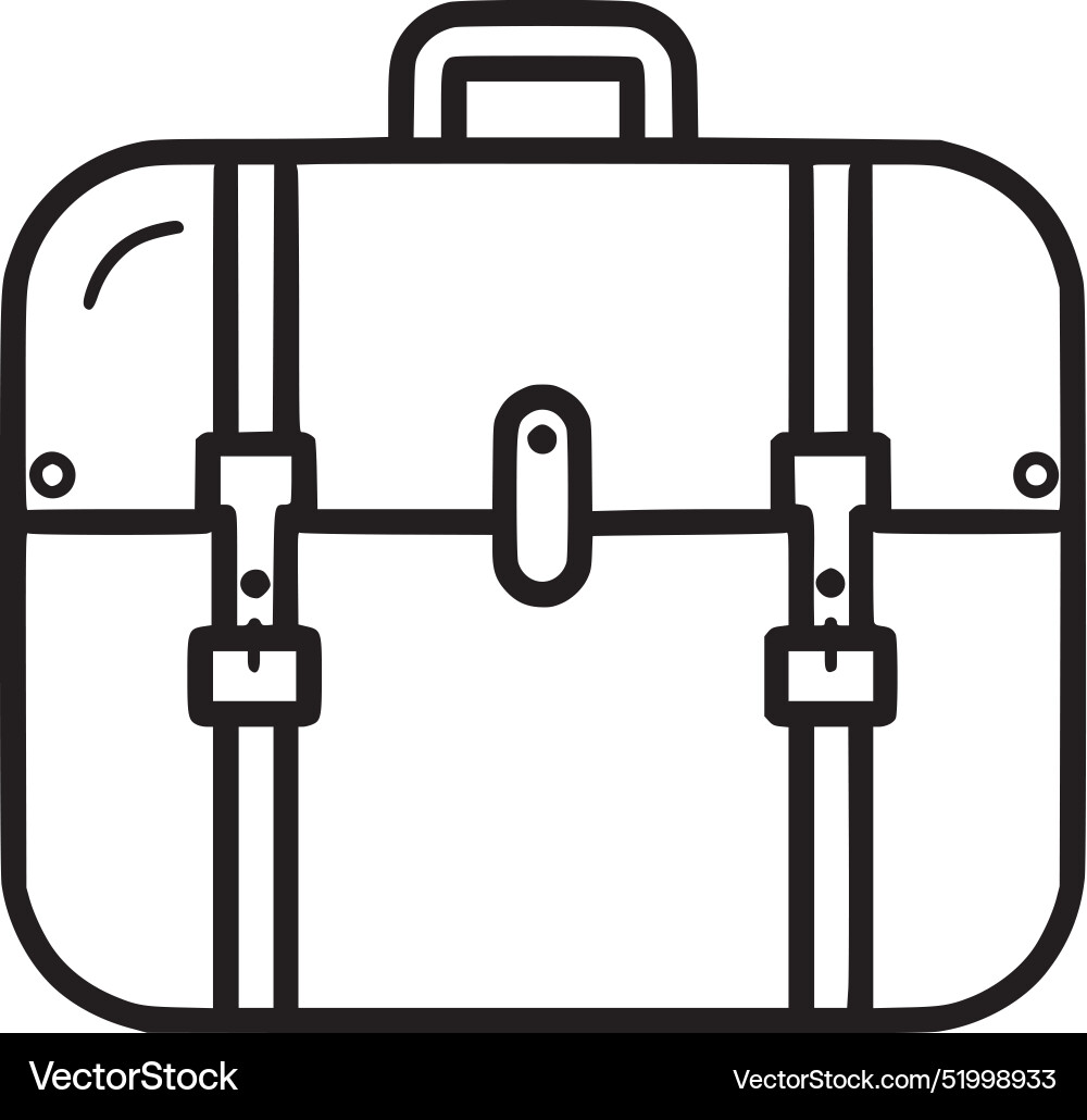 Suitcase Royalty Free Vector Image - VectorStock