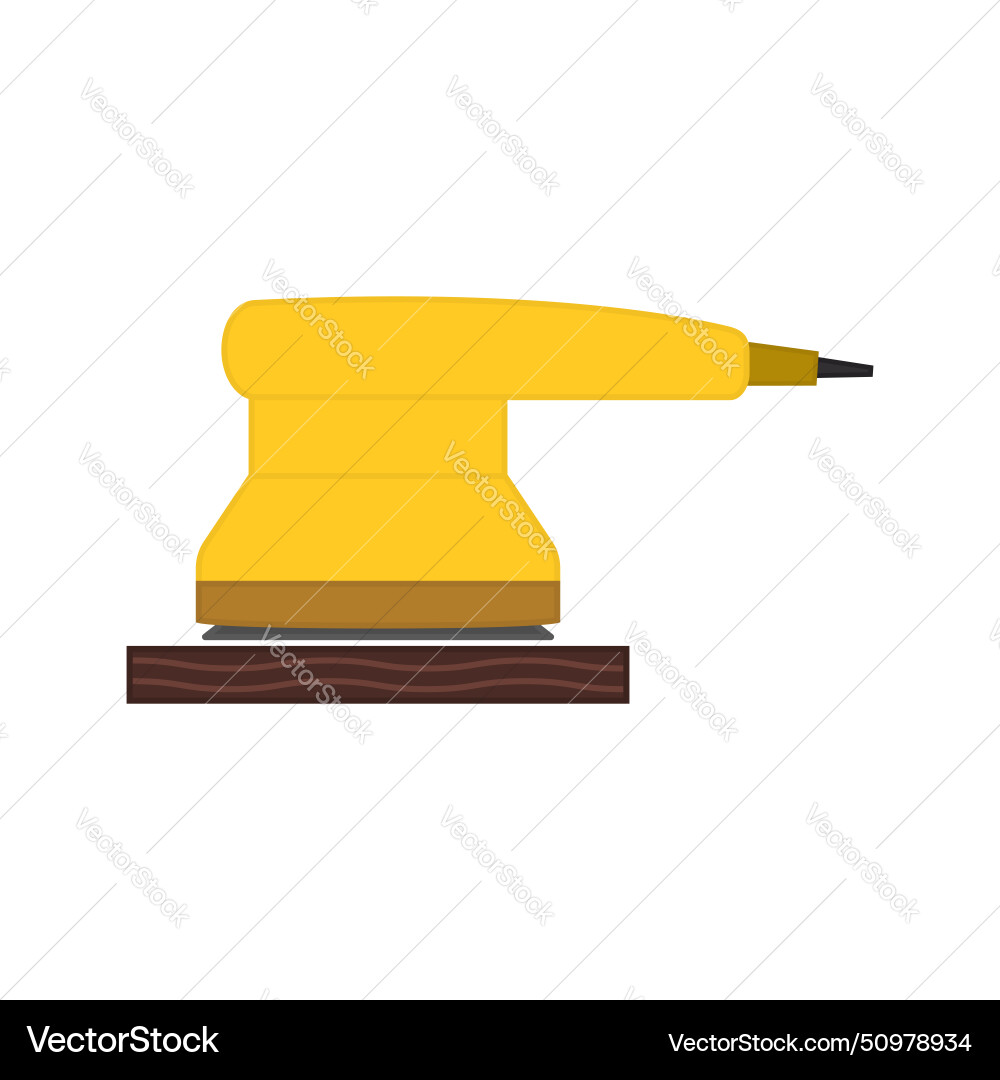 Electric sander icon Royalty Free Vector Image