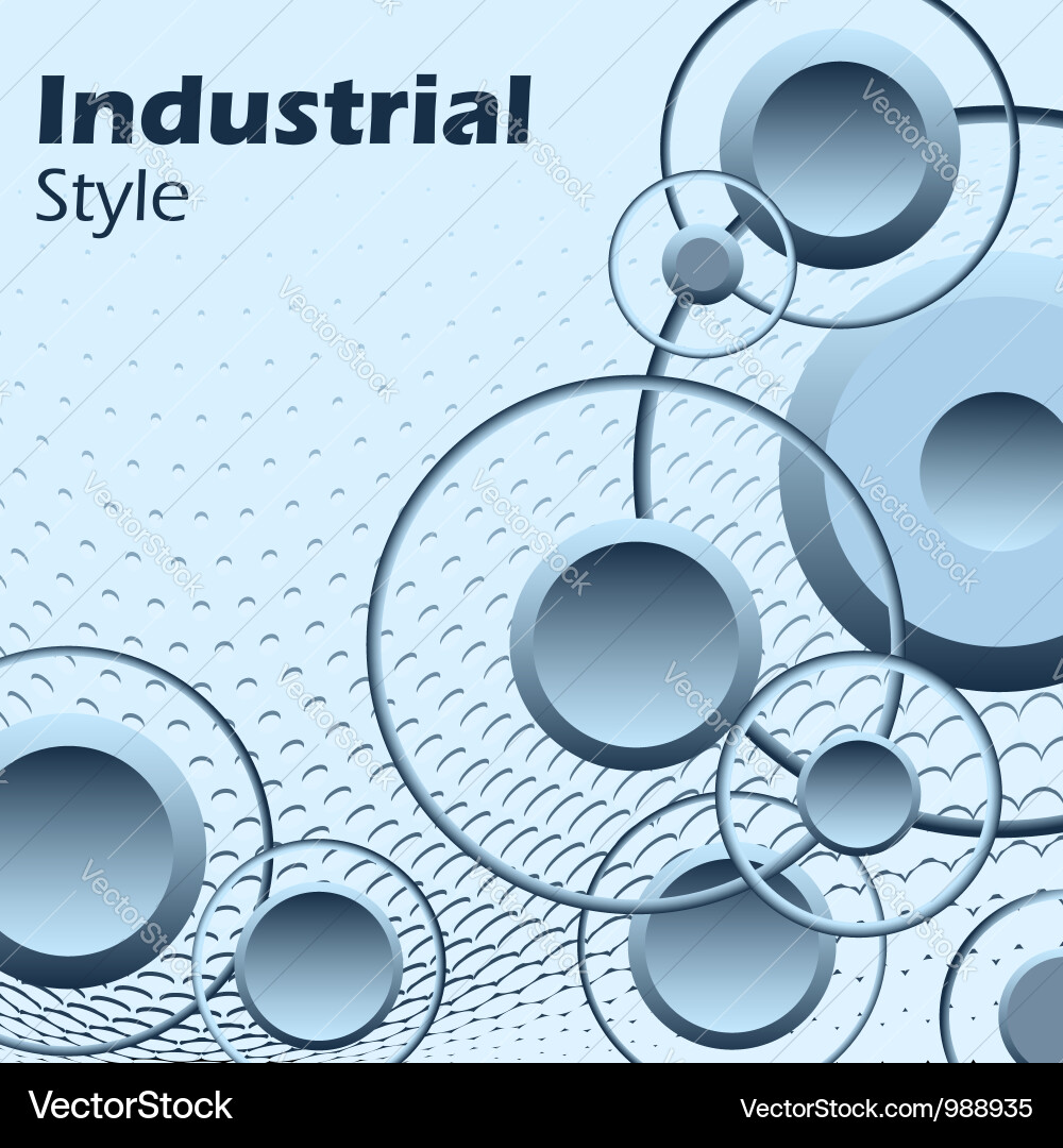 Industrial background Royalty Free Vector Image