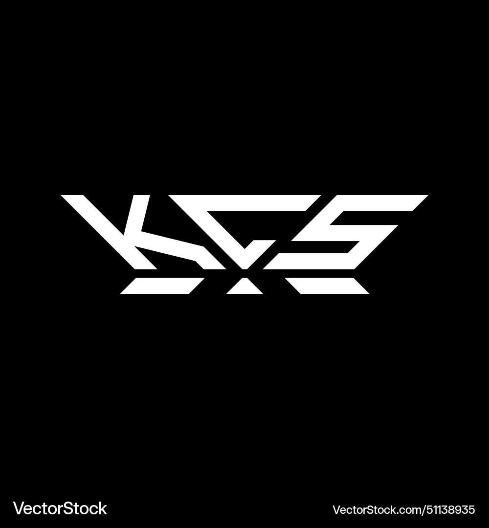 Kls Letter Logo Design Kls Simple And Modern Logo Vector Image