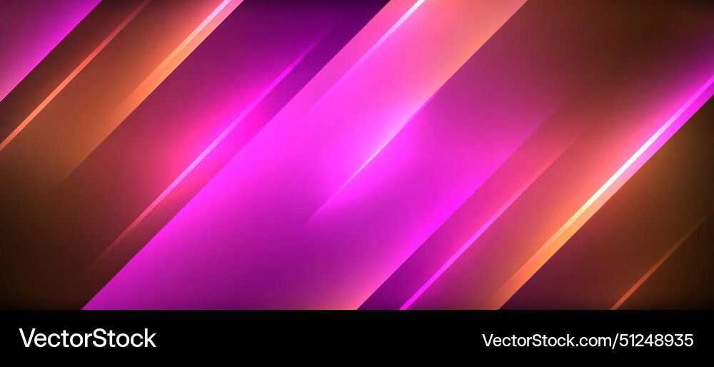 Vibrant neon colors and electric blue patterns Vector Image