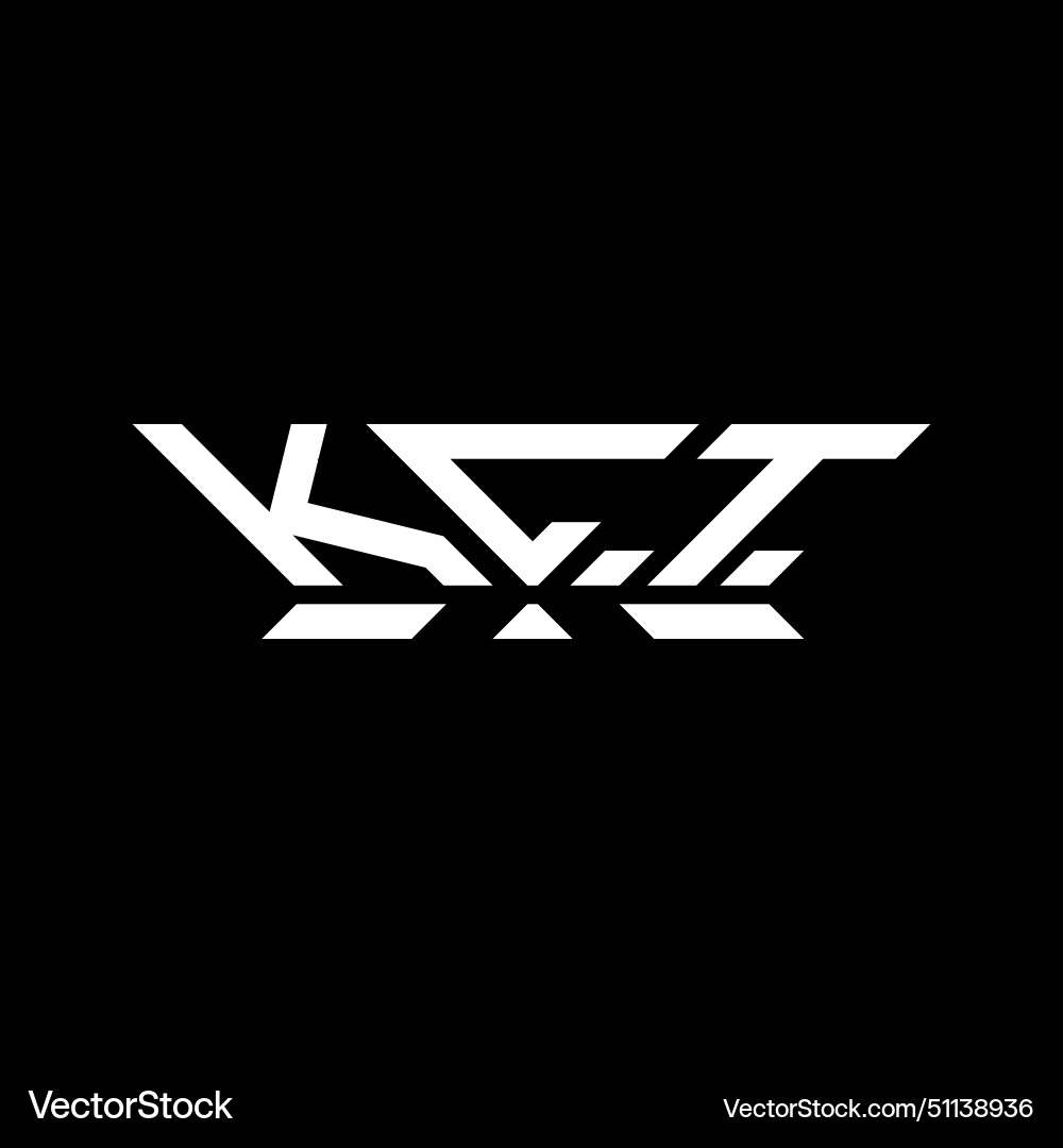 Klt letter logo design klt simple and modern logo Vector Image