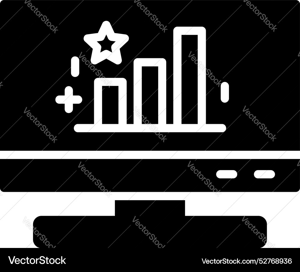 Ranking icon design Royalty Free Vector Image - VectorStock