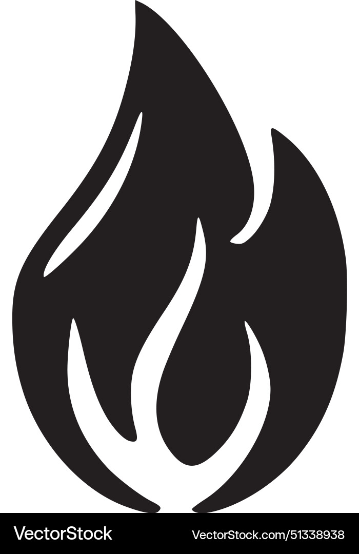 Fire - high quality logo - ideal for t-shirt Vector Image
