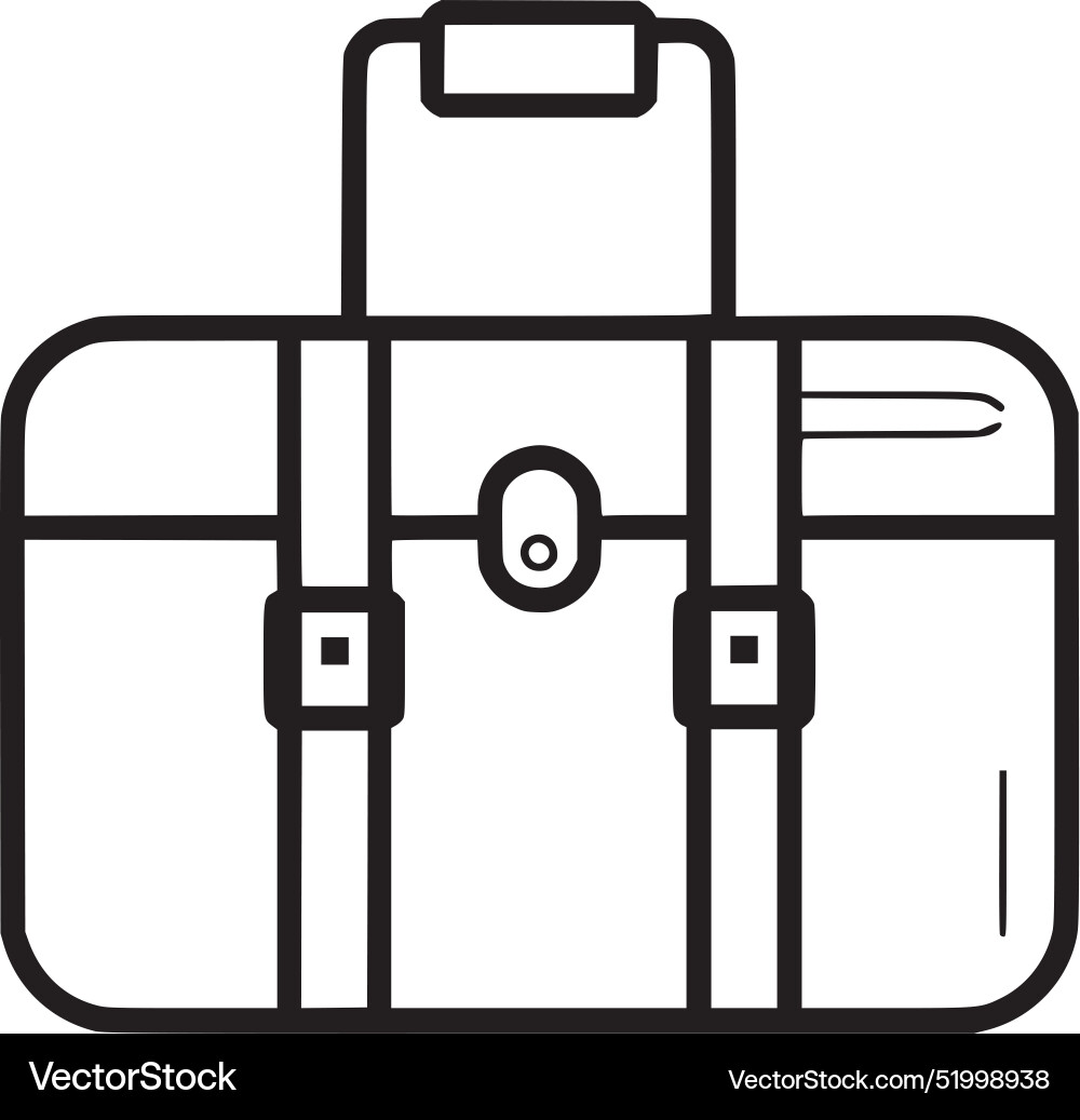 Suitcase Royalty Free Vector Image - VectorStock