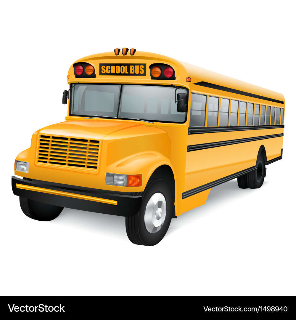 School bus Royalty Free Vector Image - VectorStock