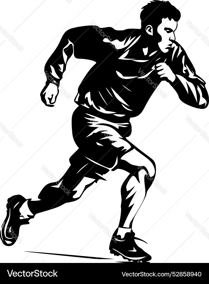 Sprint supreme runner icon design marathon mania Vector Image