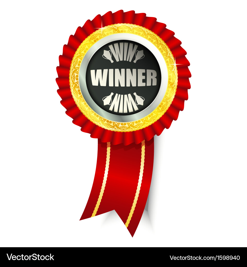 Winner icon Royalty Free Vector Image - VectorStock