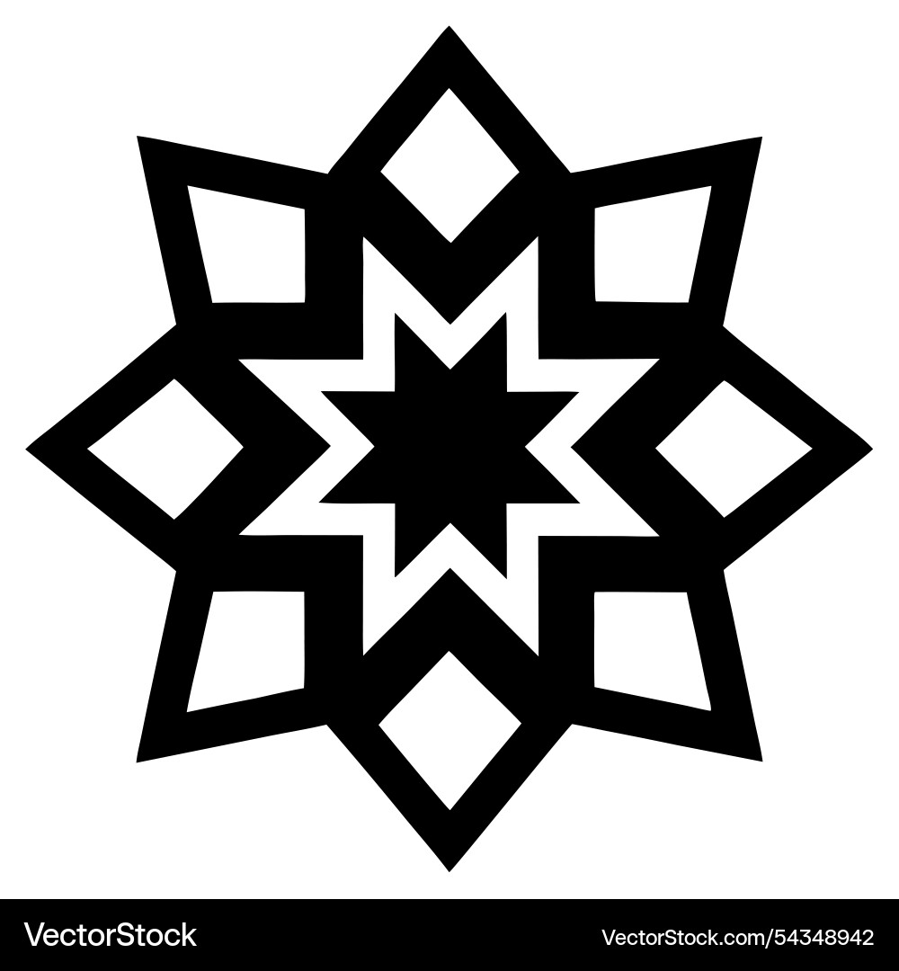Islamic pattern Royalty Free Vector Image - VectorStock