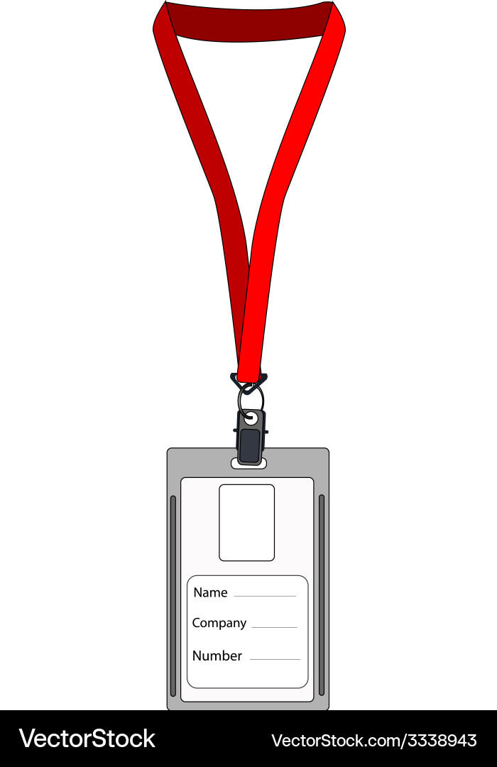 Employee badge Royalty Free Vector Image - VectorStock