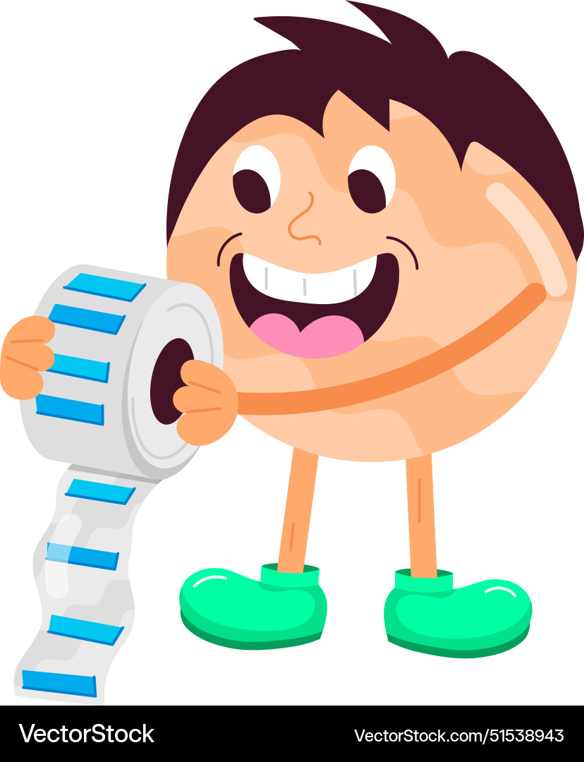 Self grooming flat stickers Royalty Free Vector Image