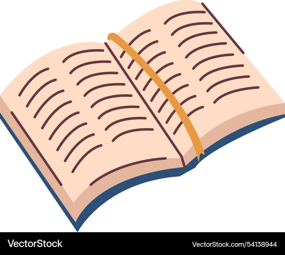 Catholic bible open Royalty Free Vector Image - VectorStock