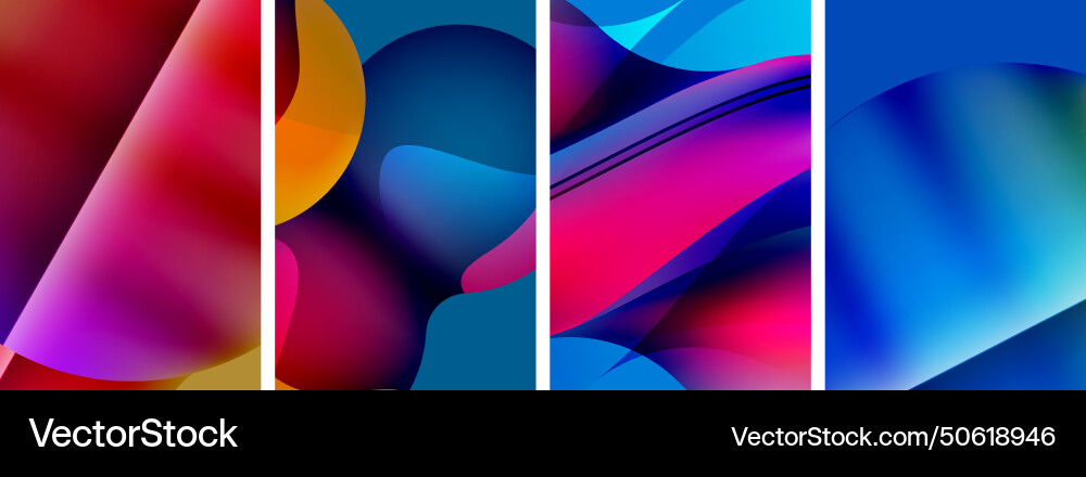 Abstract colors backgrounds Royalty Free Vector Image