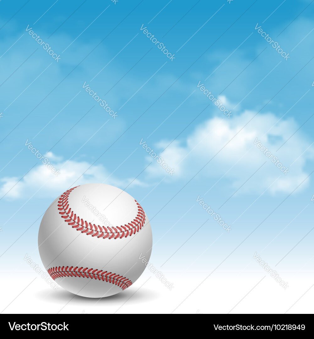 Baseball Royalty Free Vector Image - VectorStock