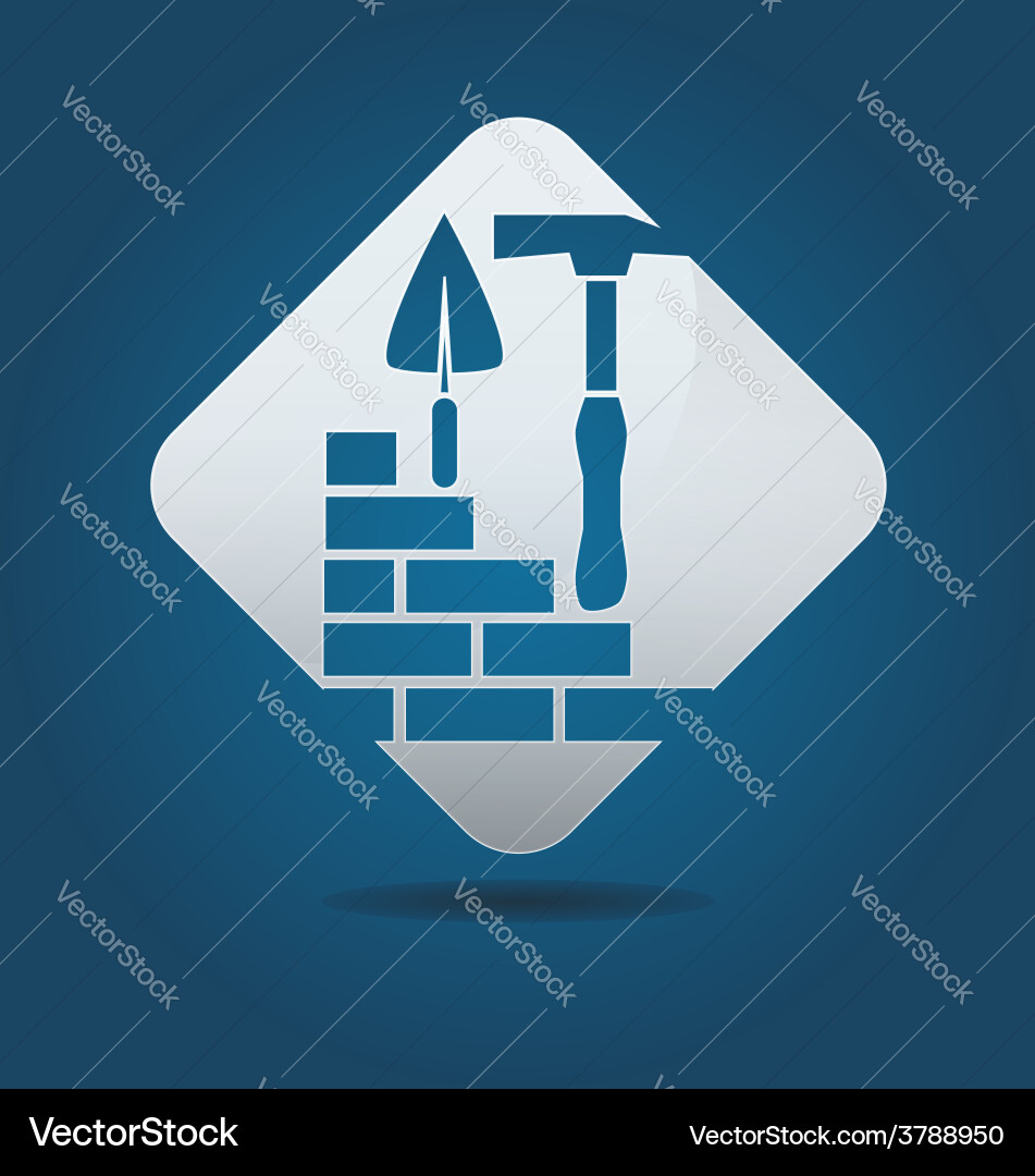 Bau Symbol Lizenzfreies Vektorbild - VectorStock