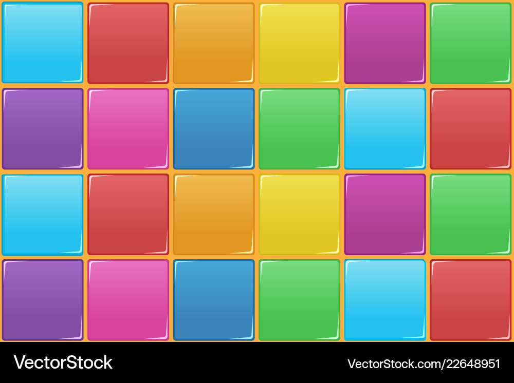 Colourful square seamless pattern Royalty Free Vector Image