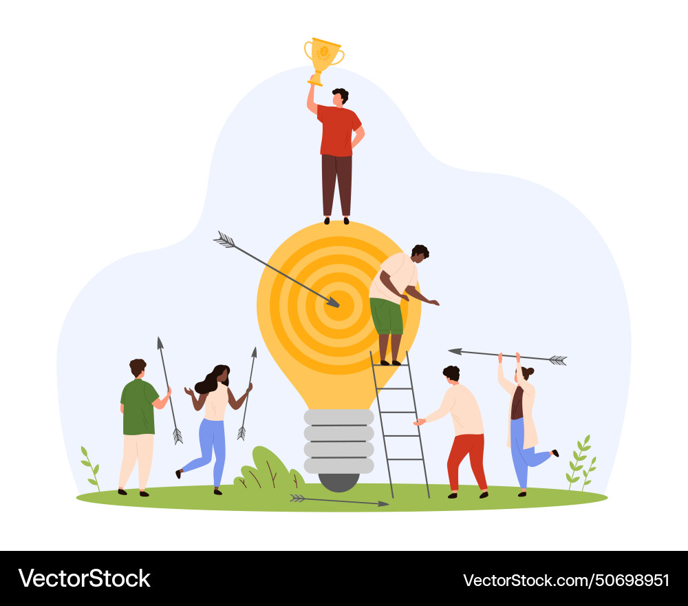 Development of creative thinking and imagination Vector Image