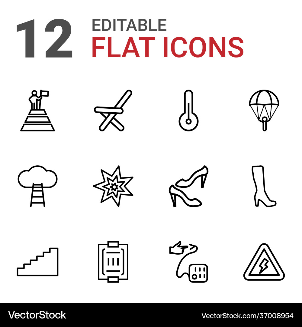 Hohe Symbole Lizenzfreies Vektorbild - VectorStock