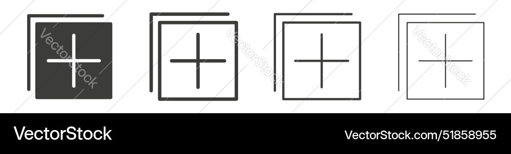 Add apps icon Royalty Free Vector Image - VectorStock