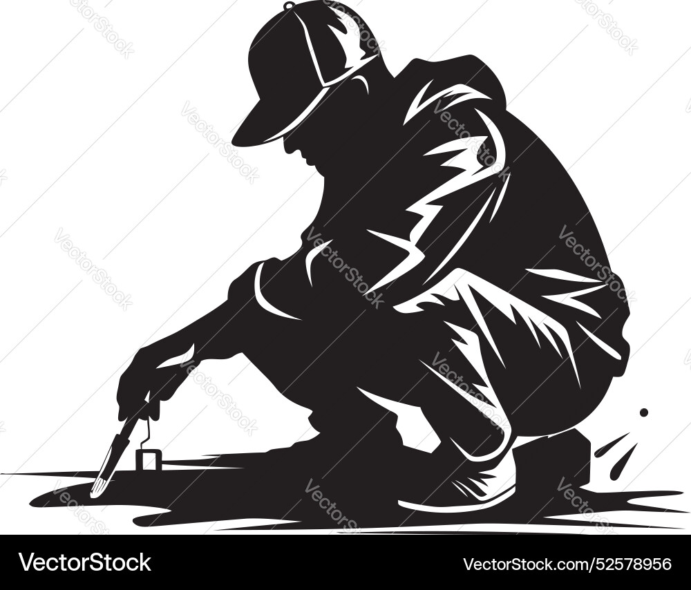 Spraymaster icon black logo design tagtalent Vector Image