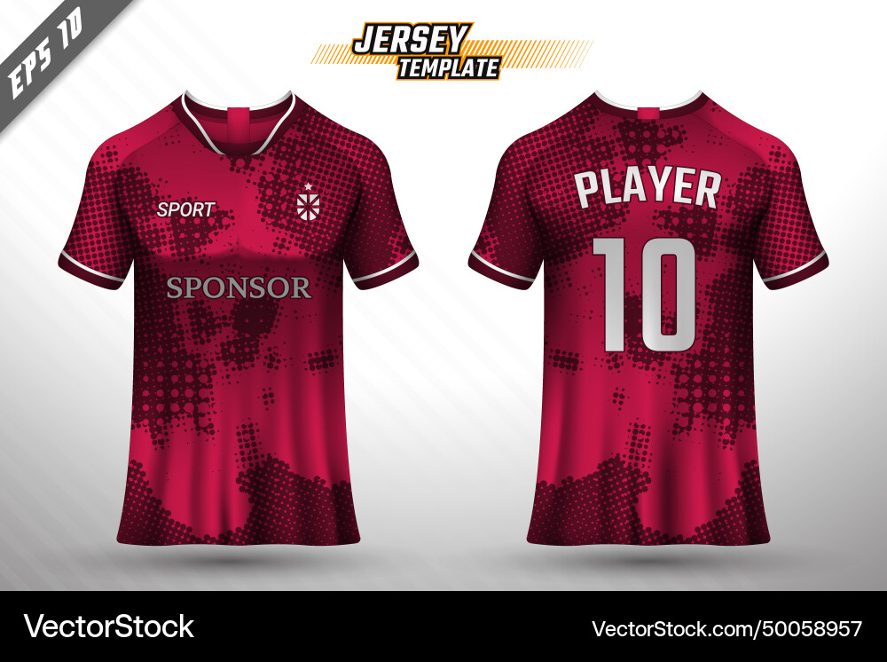 Front back t shirt design Royalty Free Vector Image