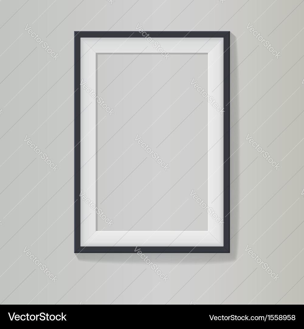 Blank frame Royalty Free Vector Image - VectorStock