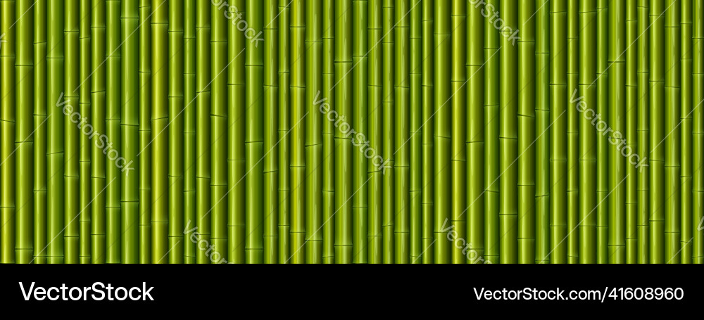 Bamboo wall texture seamless pattern Royalty Free Vector