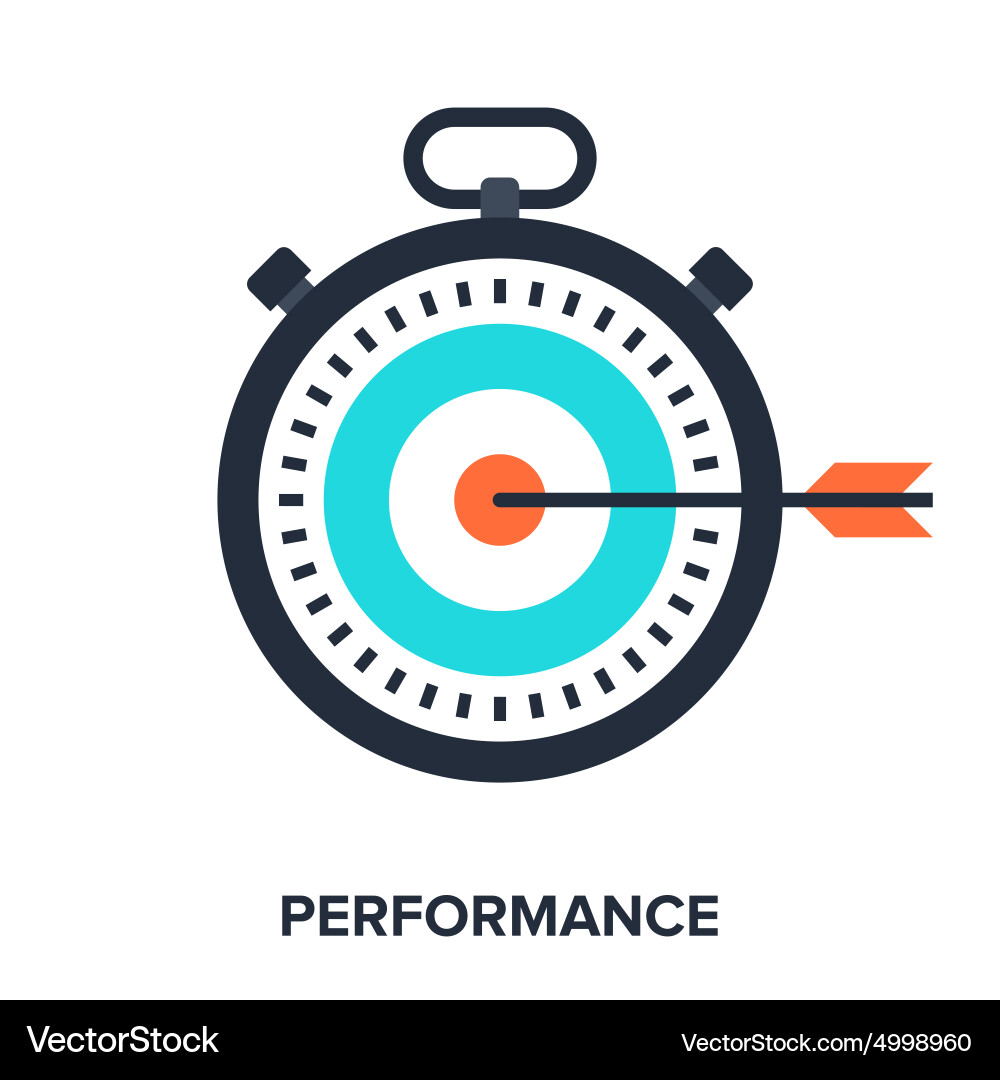 Performance Royalty Free Vector Image - VectorStock