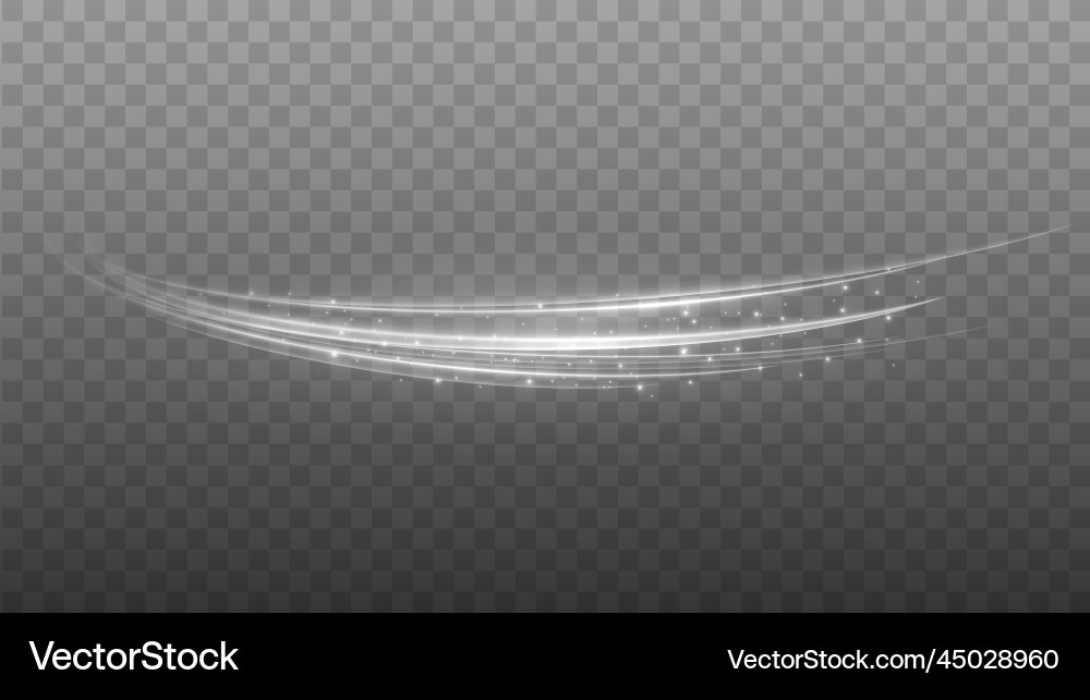 Shining lines light effect Royalty Free Vector Image