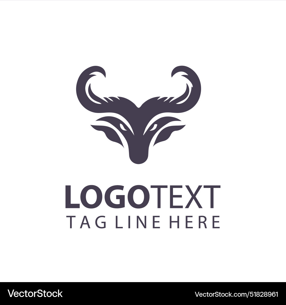 Animal eye logo Royalty Free Vector Image - VectorStock