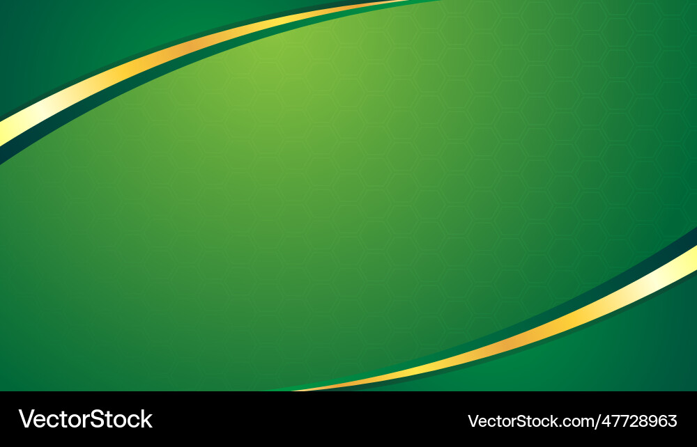Abstract Green Curve Background Royalty Free Vector Image