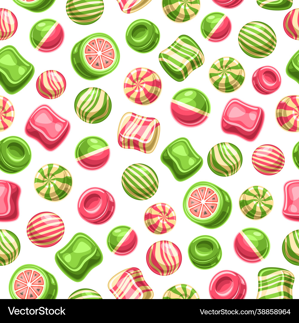 Candy seamless pattern Royalty Free Vector Image