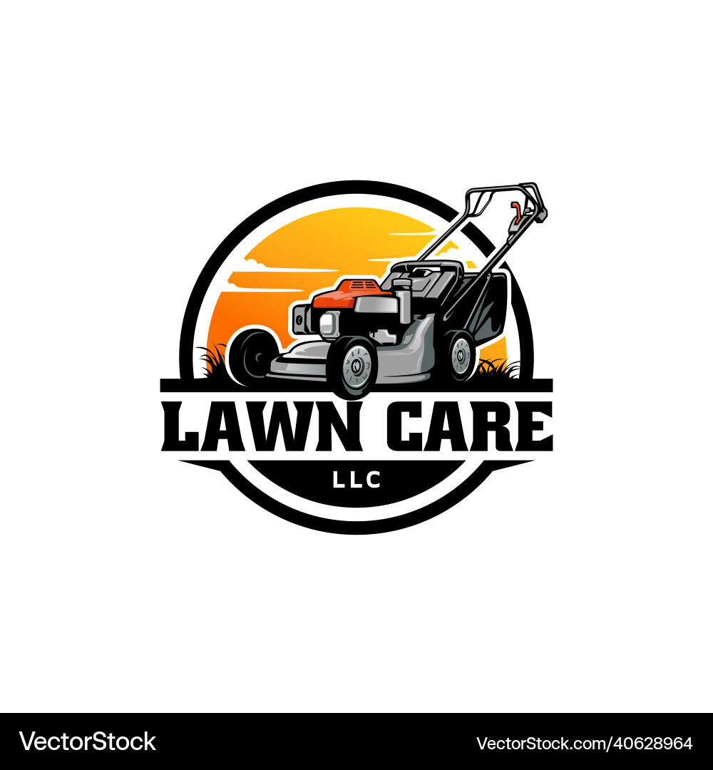 Lawn Mower Logos Lawn Mower Logo Etsy UK