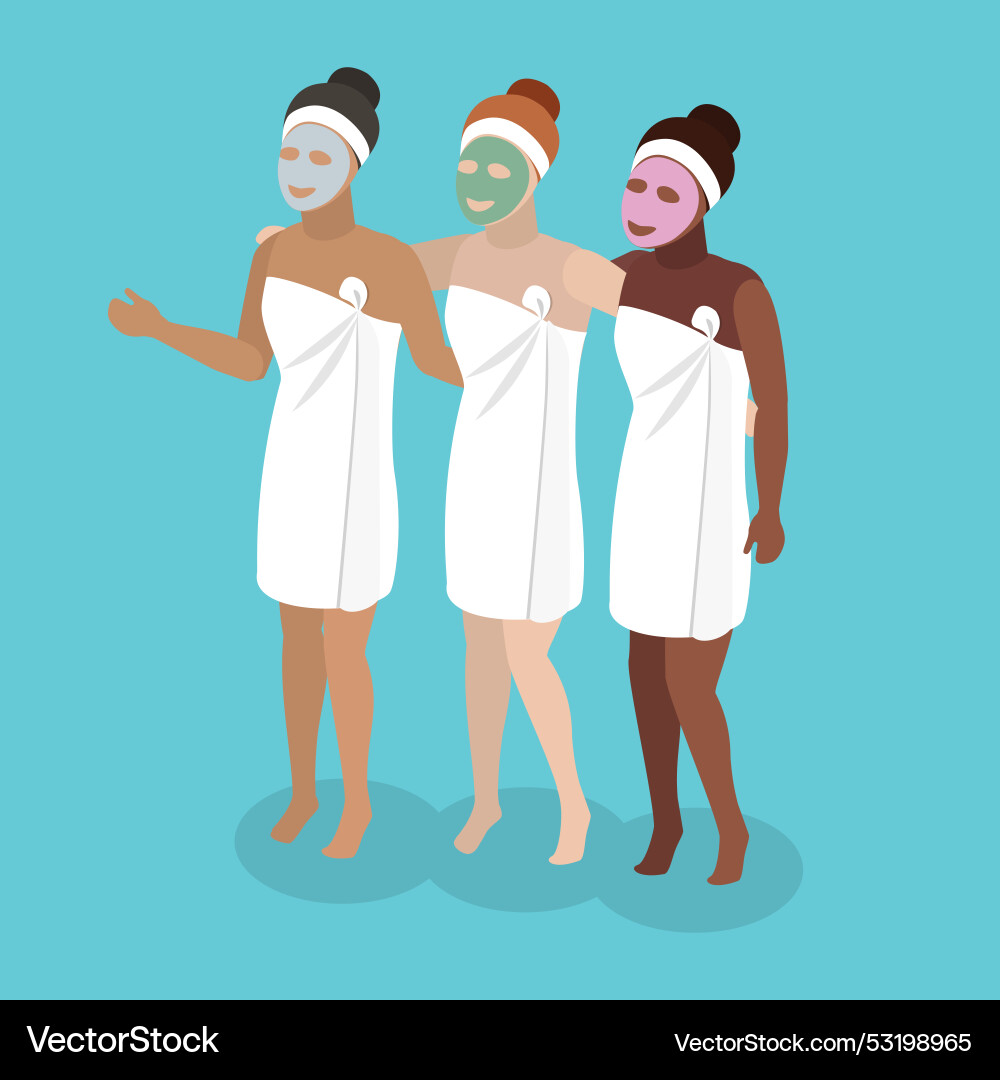 3d isometric flat of anti Royalty Free Vector Image