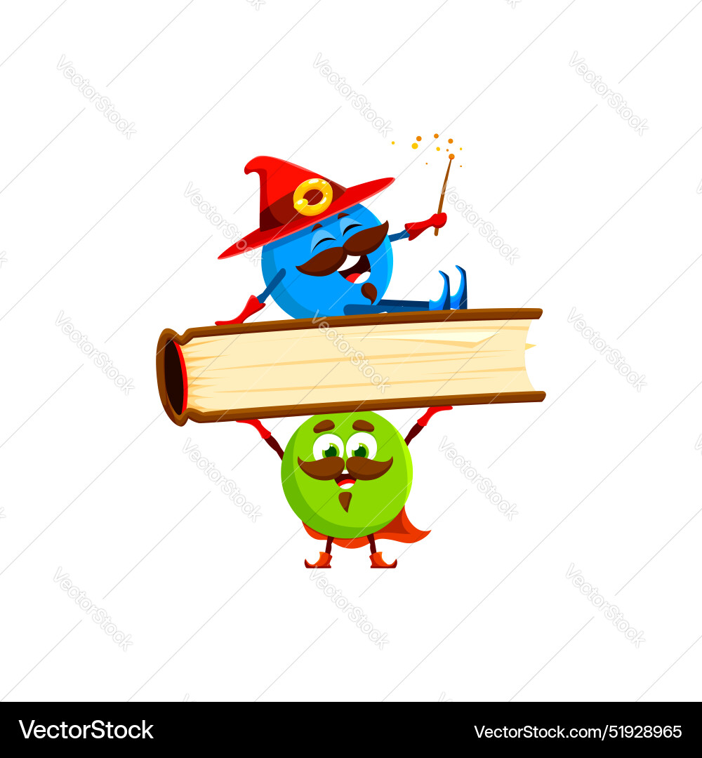 Cartoon halloween math division sign number wizard