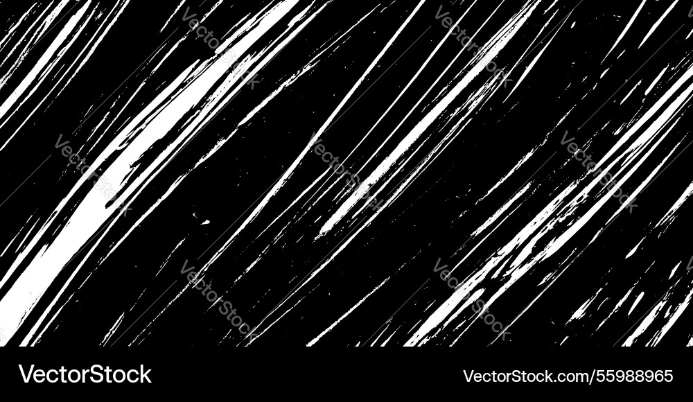 Dynamic black and white streaks abstract pattern Vector Image
