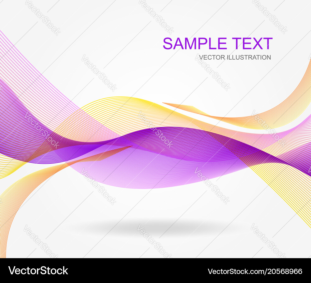 Abstract wavy background Royalty Free Vector Image