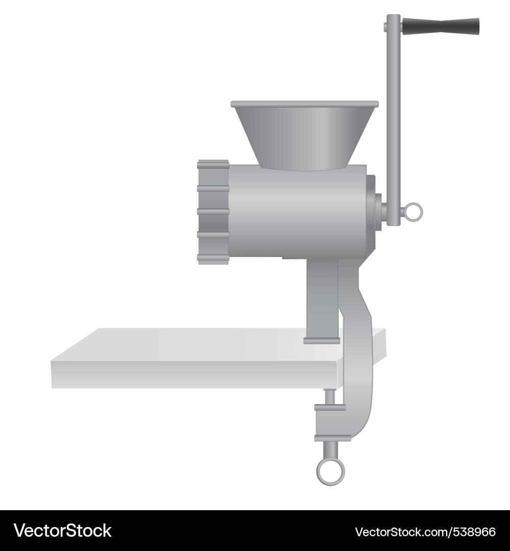 Meat grinder Royalty Free Vector Image - VectorStock