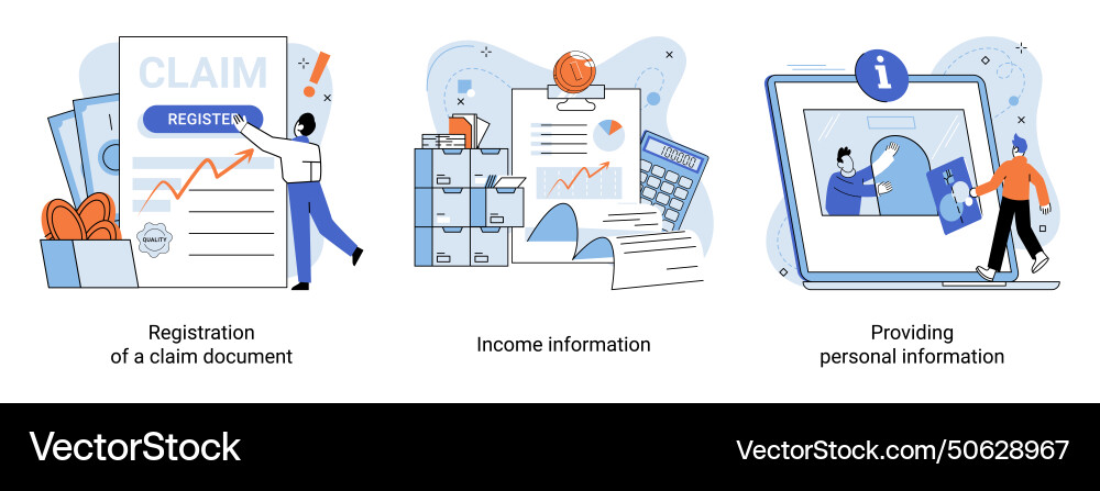 Compensation earning your place in financial Vector Image