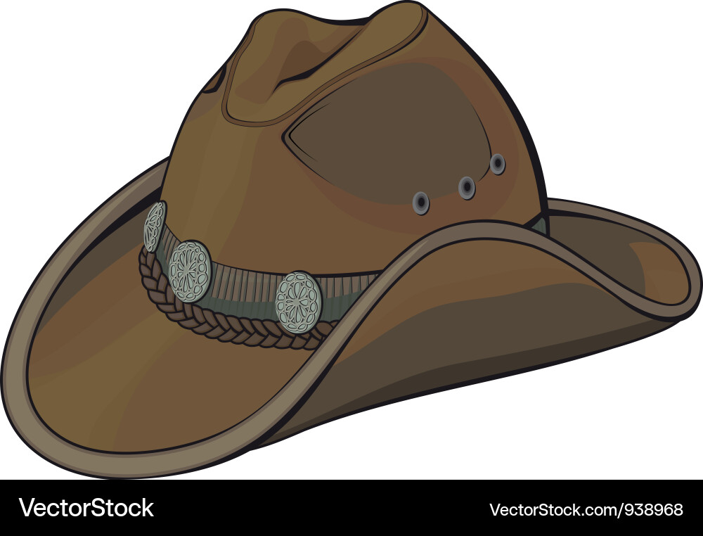 Cowboy hat Royalty Free Vector Image - VectorStock