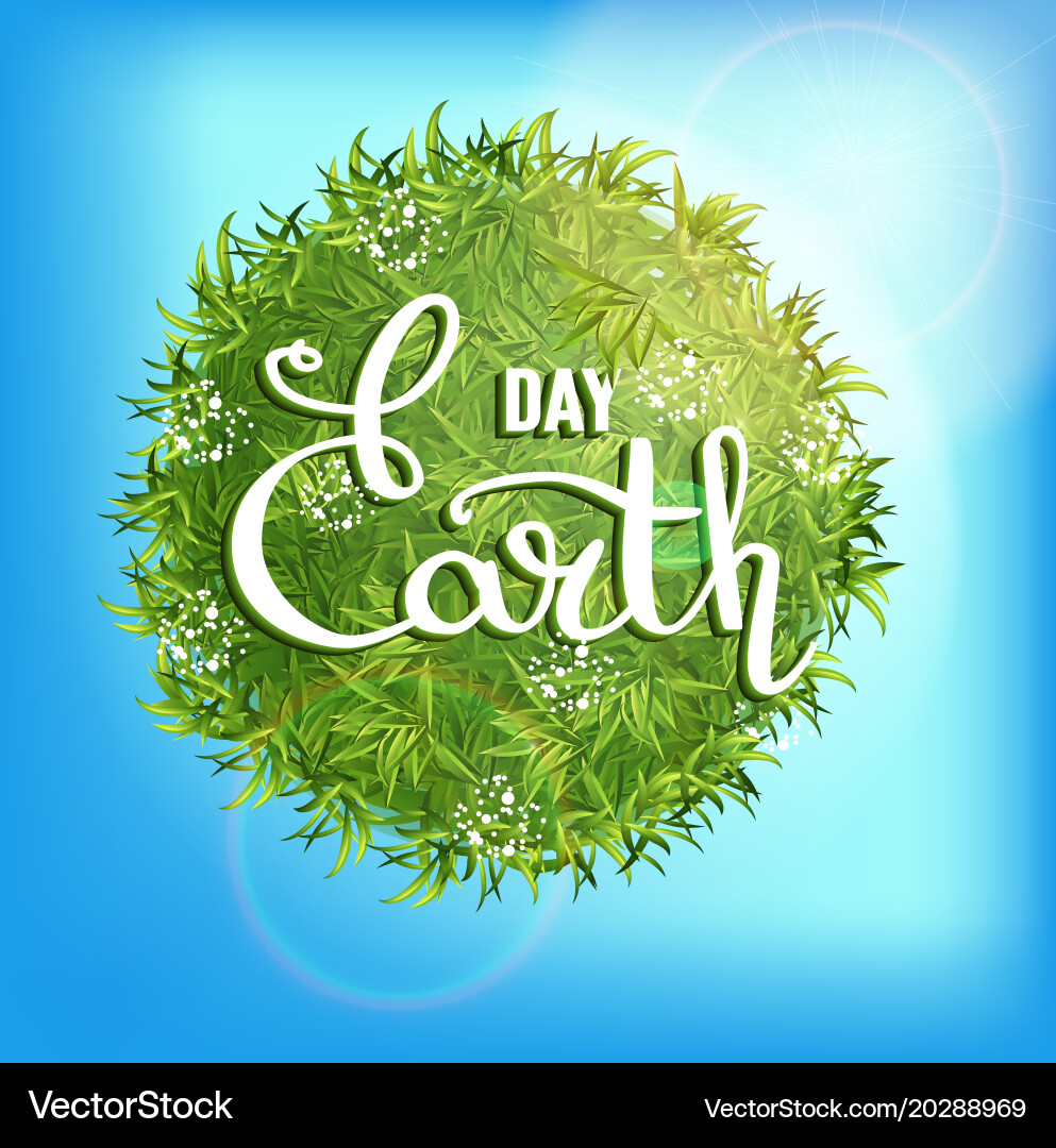 Earth Day Celebration Royalty Free Vector Image