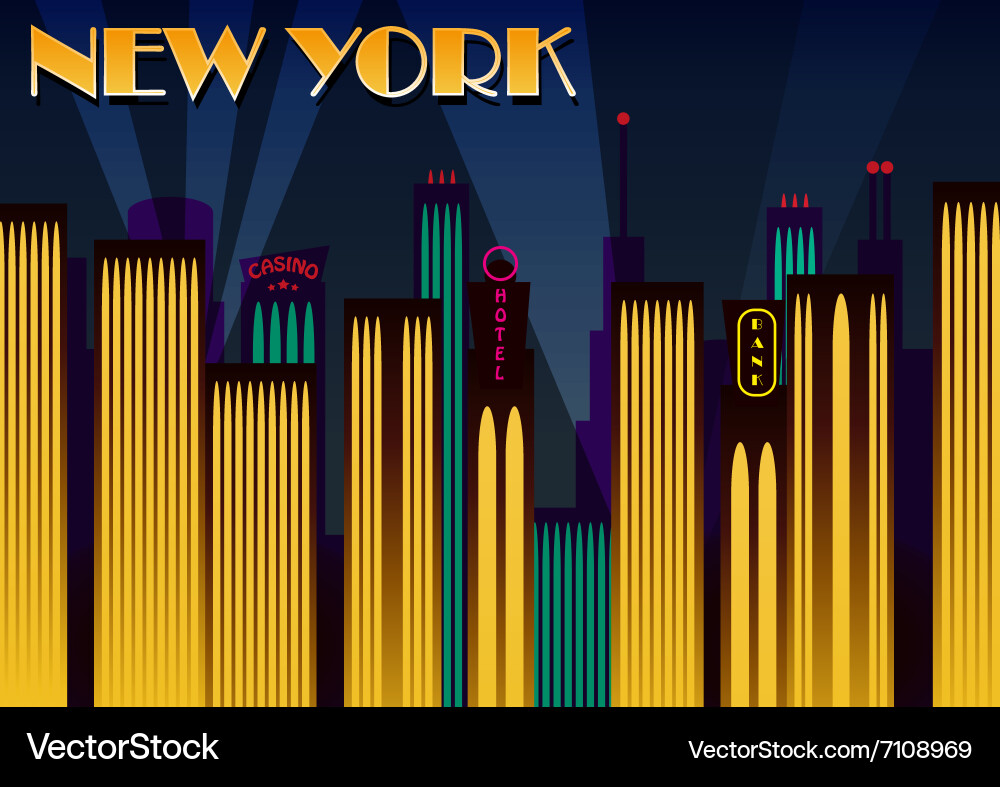 New york city Royalty Free Vector Image - VectorStock