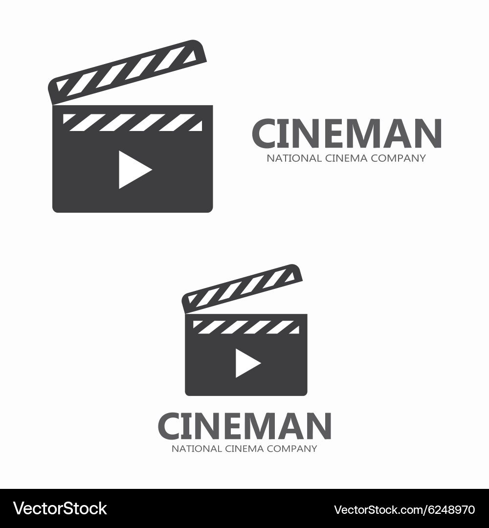 Clapper Board Logo Vector Images (over 1,100)