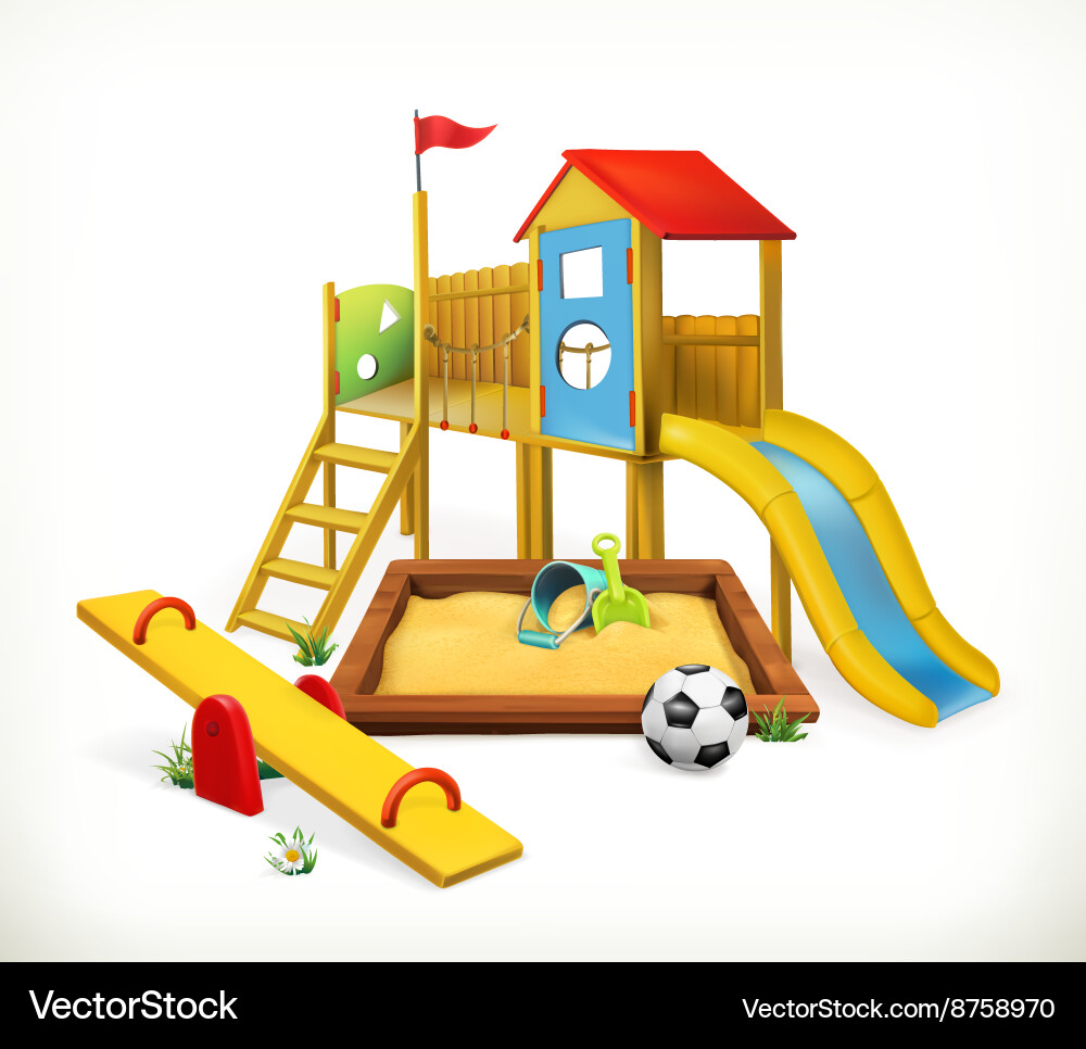 Playground Royalty Free Vector Image - VectorStock